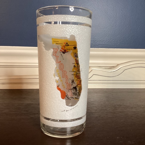 Dining | Vintage Souvenir Florida Glass | Poshmark